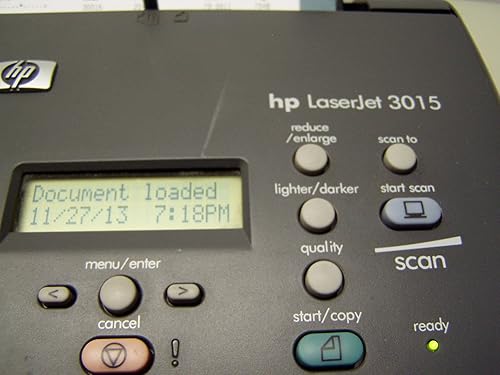 Hp Laserjet 3015 Fax Guide HP LaserJet 3380 All In One Printer Setup