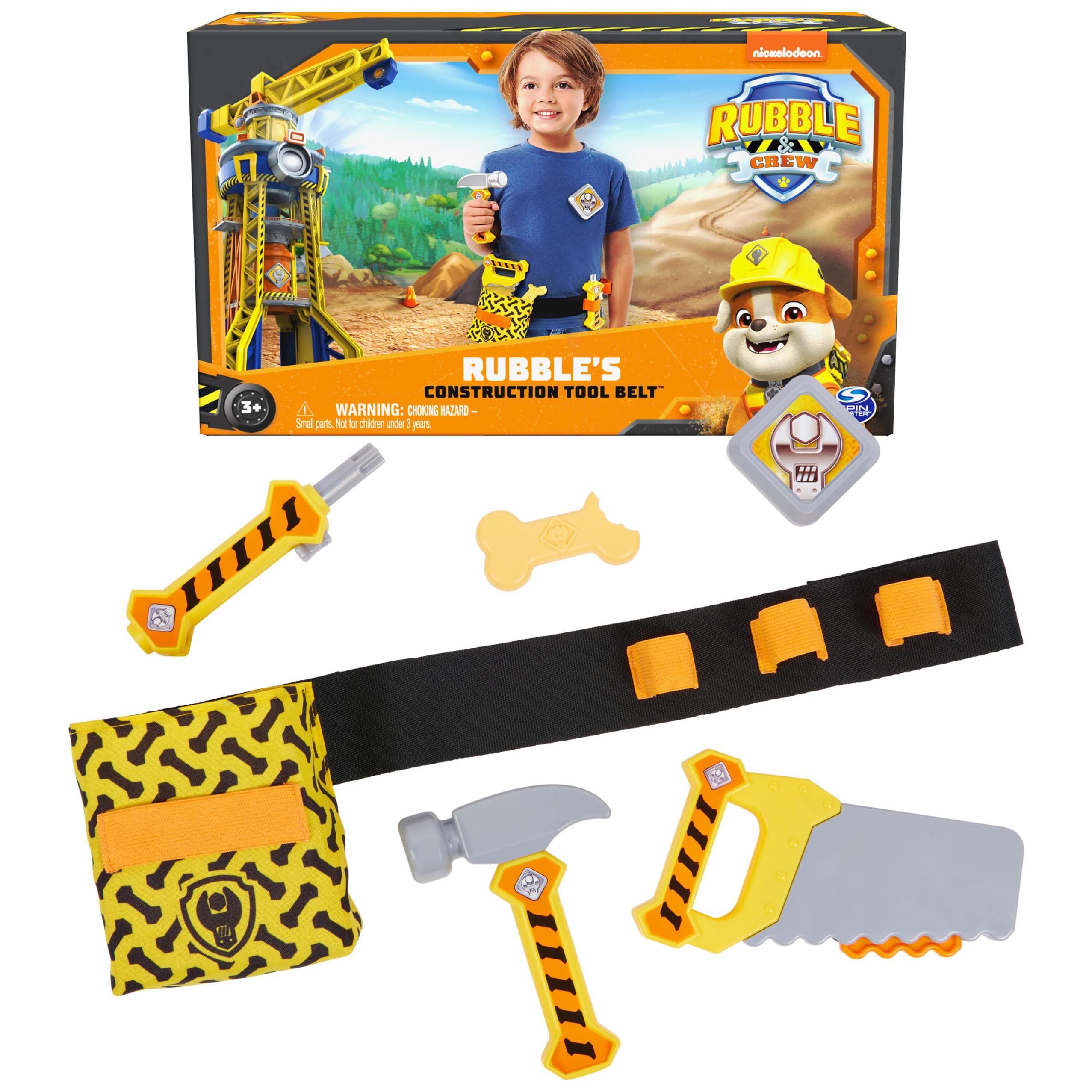 Mua Rubble & Crew, Rubble’s Construction Tool Belt, with 6 Piece Kids ...