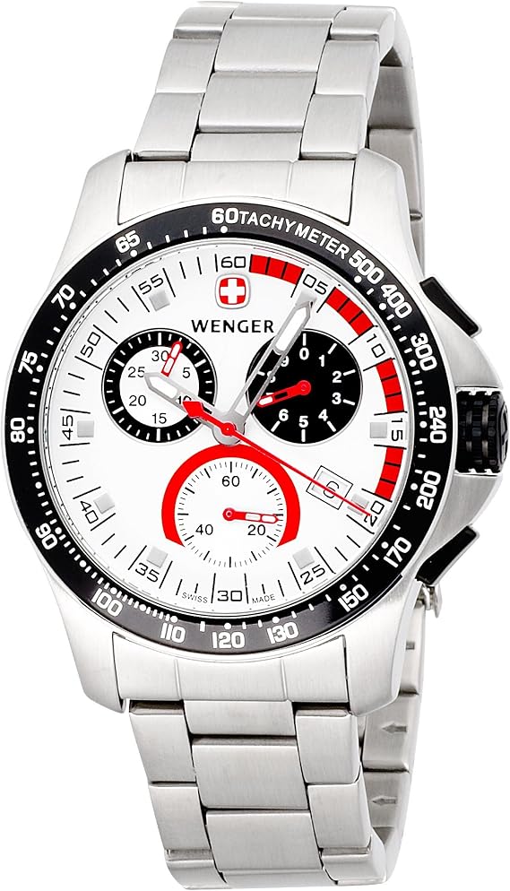 Wenger Herrenuhr Quarz 70797: Amazon.de: Uhren