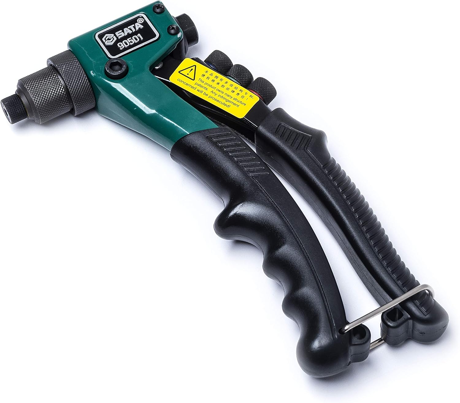SATA 8-Inch Riveter Gun, with a Heavy-Duty Steel Body and a Spring ...