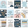 Amazon.com: 12 Boho Rainbow Inspirational Quotes Posters for Classroom ...