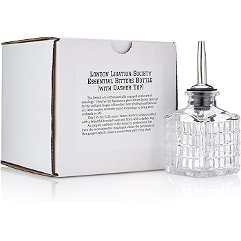 Amazon.com: Victorian-Era Apothecary Bitters Bottle for Cocktails (with ...