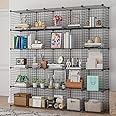 Amazon.com: KOUSI DIY Wire Cube Storage, Modular Metal Shelf, Cubby ...