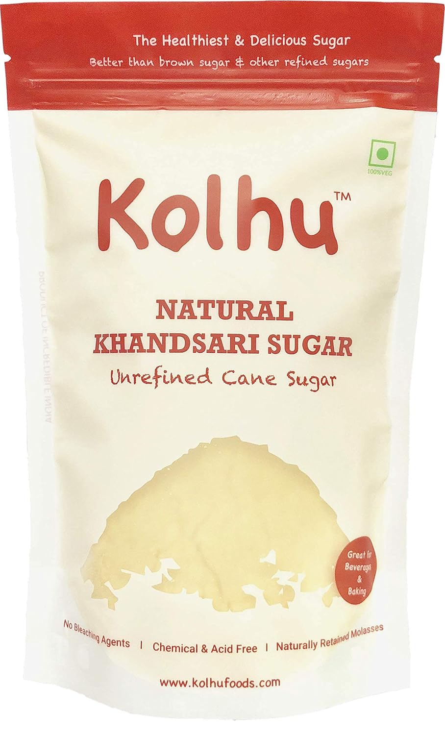 Kolhu Natural Khandsari Sugar 500g: Amazon.in: Grocery & Gourmet Foods