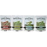 Amazon.com: Harvest Snaps Snapea Crisps and Lentil Snaps 3 Flavor ...