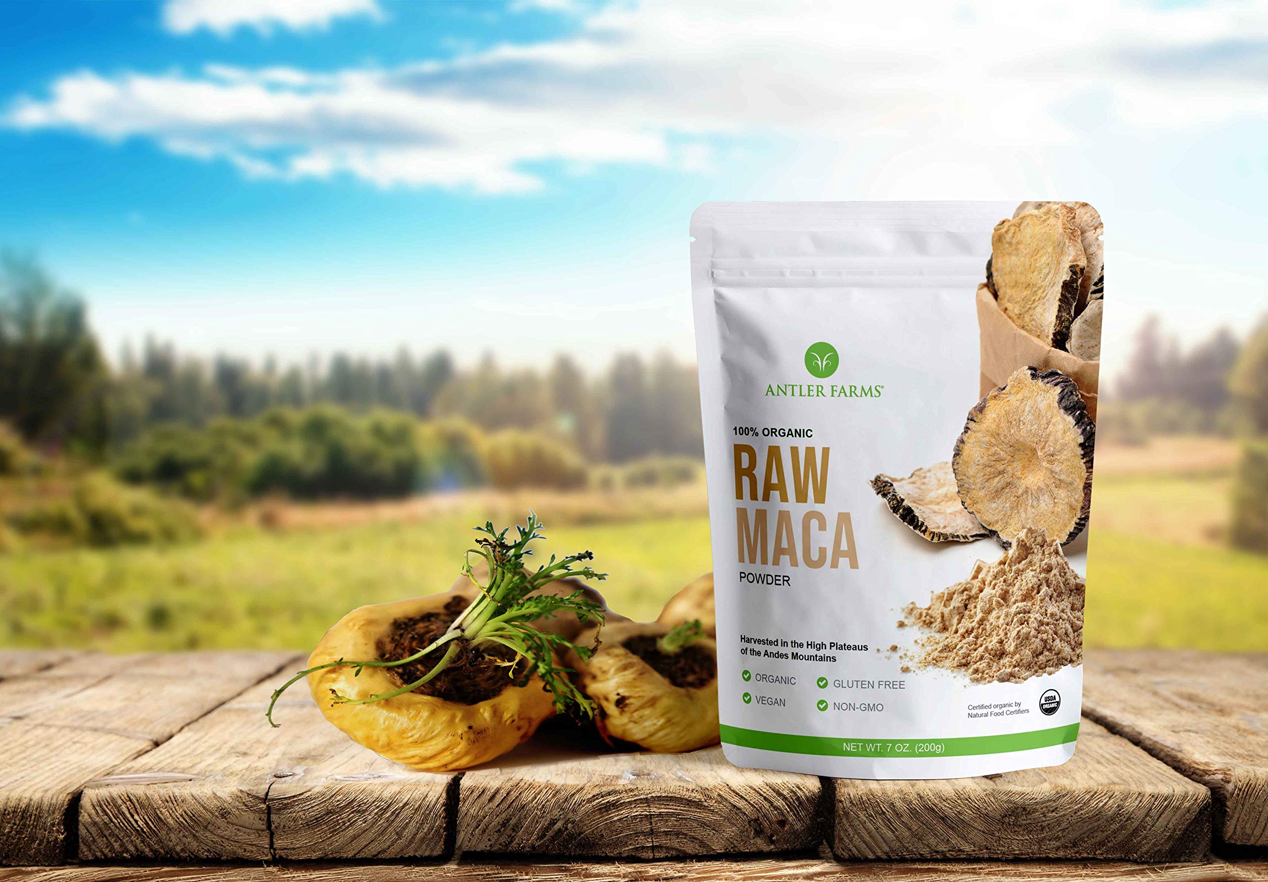 Mua Antler Farms - 100% Pure Organic Raw Maca & Collagen Powder Bundle ...