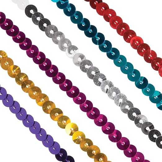 Sequin Strings (Pack of 6): Amazon.co.uk: Business, Industry & Science
