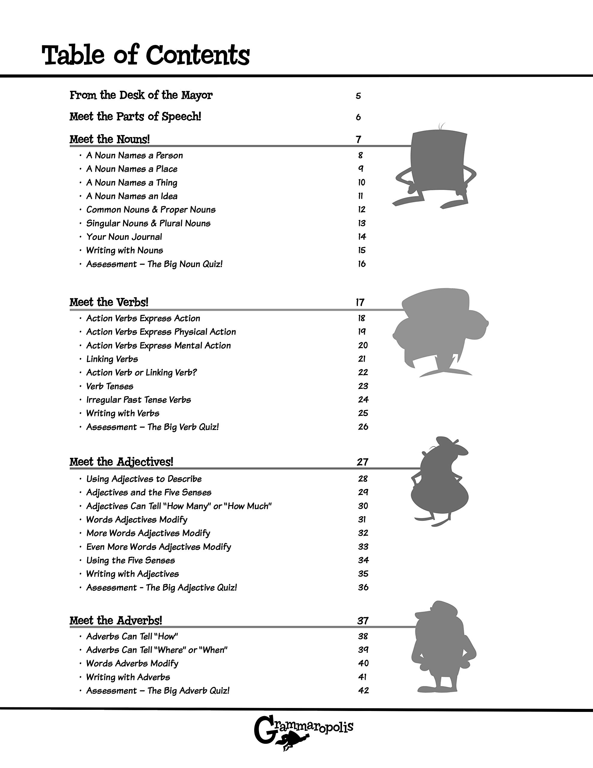 Mua The Parts of Speech Workbook, Grade 1 (Grammaropolis Grammar ...