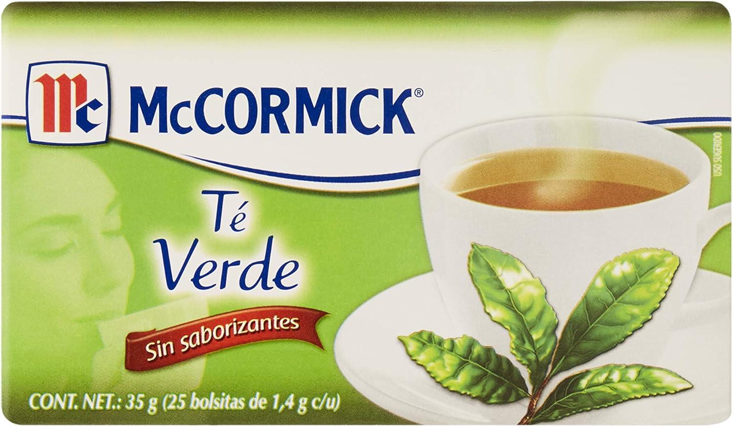McCormick Té Verde 35 g, 25 bolsitas: Amazon.com.mx