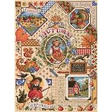 Amazon.com: Janlynn Cross Stitch Kit, 16-Inch by 12-Inch, Winter Sampler