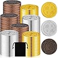 Amazon.com: Hanaive 100 Pcs Metal Pirate Coins Treasure Chest Spanish ...
