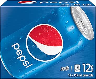 Pepsi Cans, 355mL, 12 Pack: Amazon.ca: Grocery