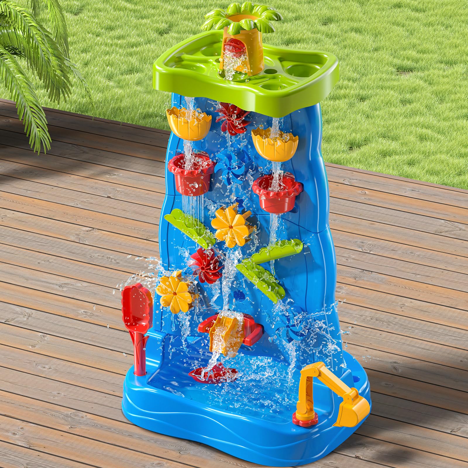 JUKUDAHU Water Table Toy for Kids 3 4 5 6 7 8 Years Old - Sand and ...
