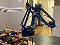 Amazon.com: KEYESTUDIO Robot Arm Starter Kit for Arduino,4DOF Electronic Coding Robotics Arm DIY ...