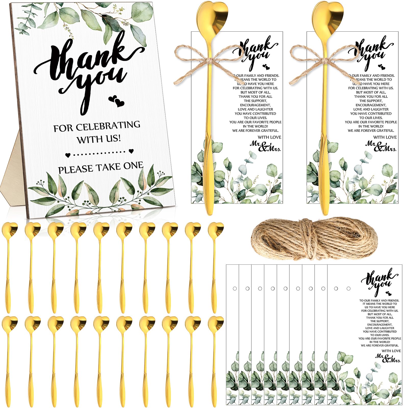 Geetery 50 Sets Bridal Shower Tea Party Favors for Guest 50 Heart ...