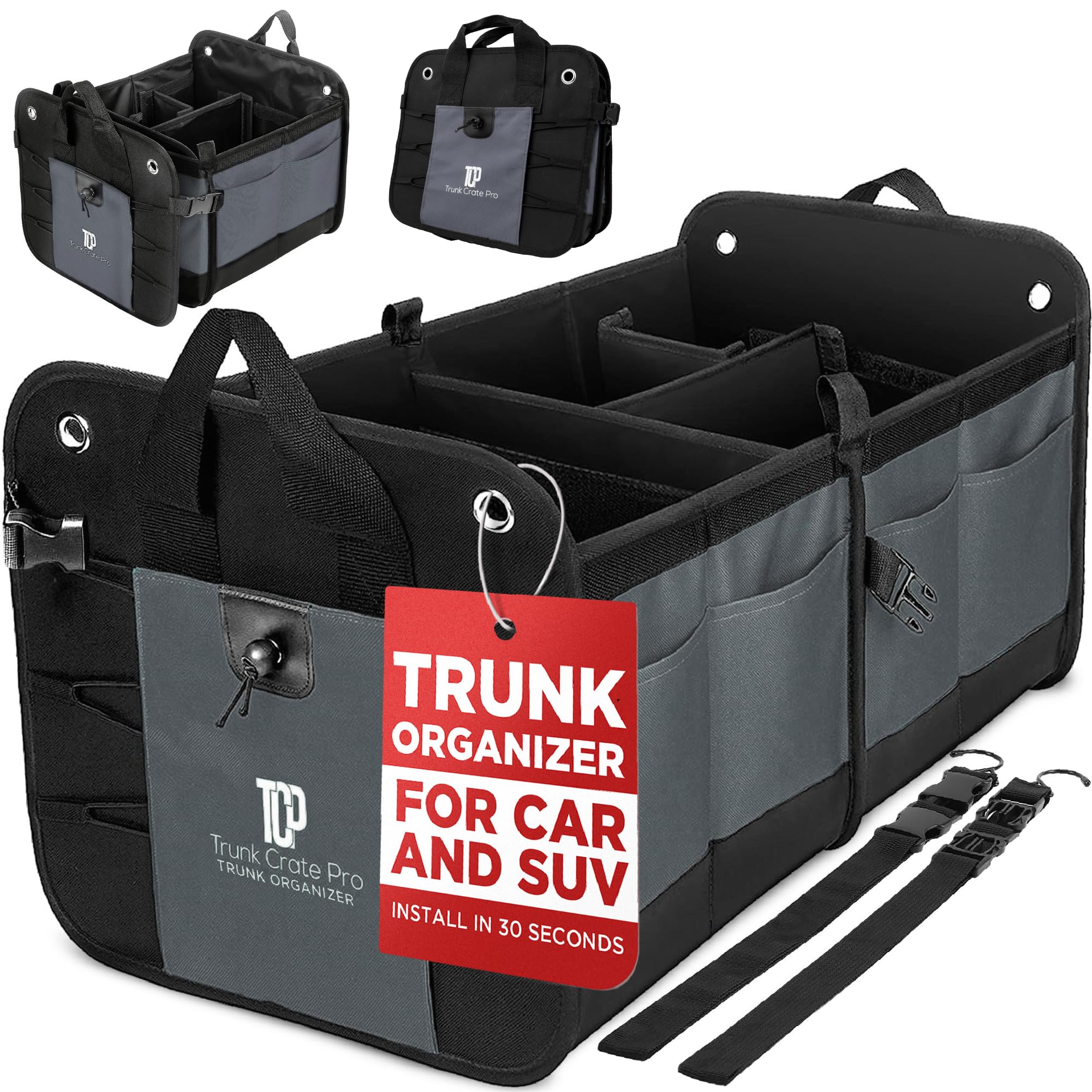 Mua TRUNKCRATEPRO Trunk Organizer For Car, Suv, Truck | Premium ...