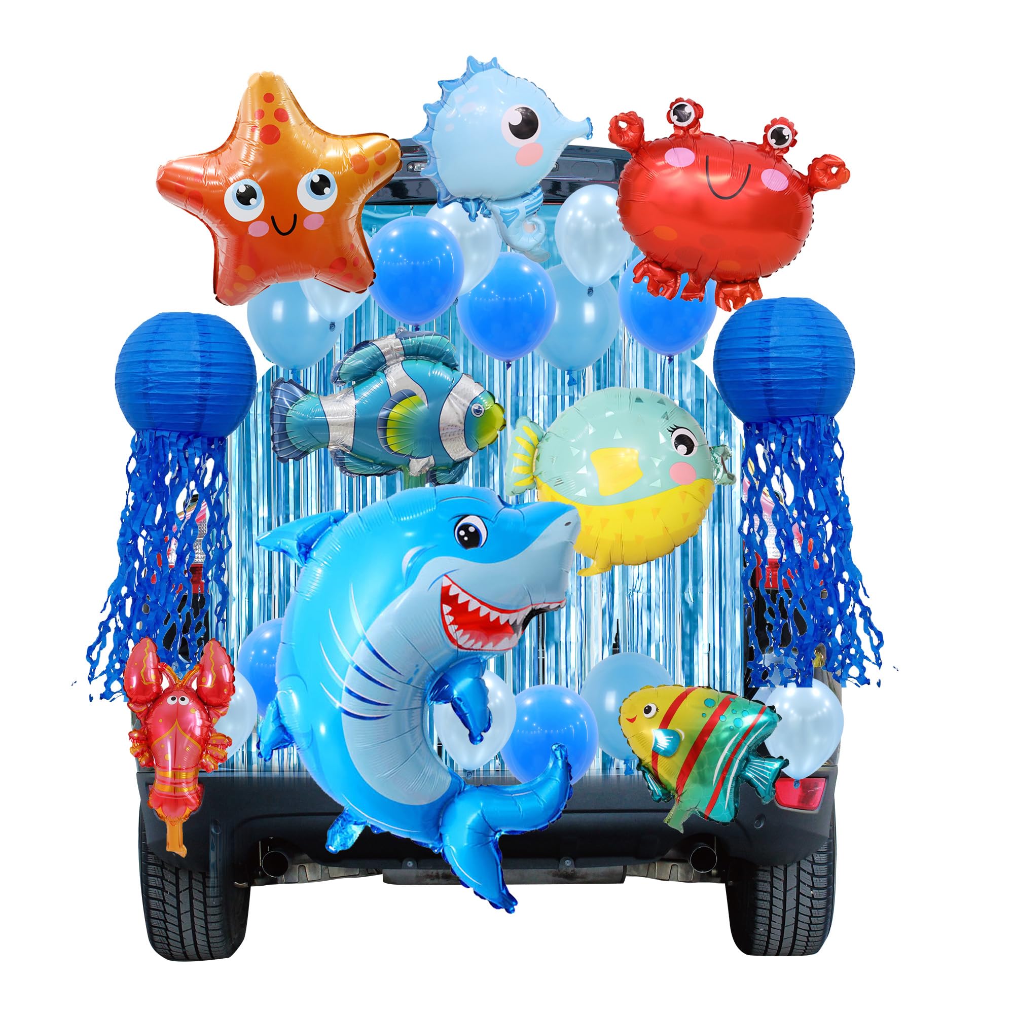 Under The Sea Trunk or Treat Car Decorations Kit?Trunk or Treat ...