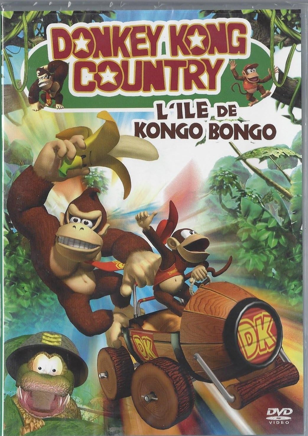 DONKEY KONG COUNTRY-L'ILE DE KONGO BONGO: Amazon.fr: DONKEY KONG: DVD ...