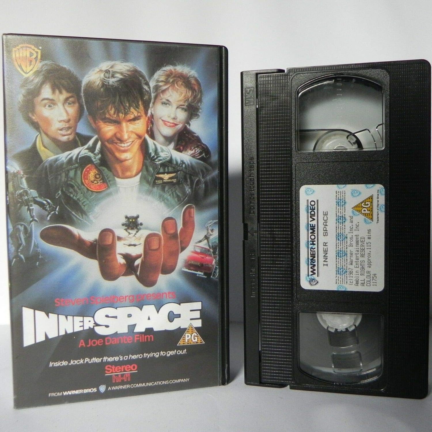 Amazon.com: Innerspace [VHS]: Dennis Quaid, Martin Short, Meg Ryan ...