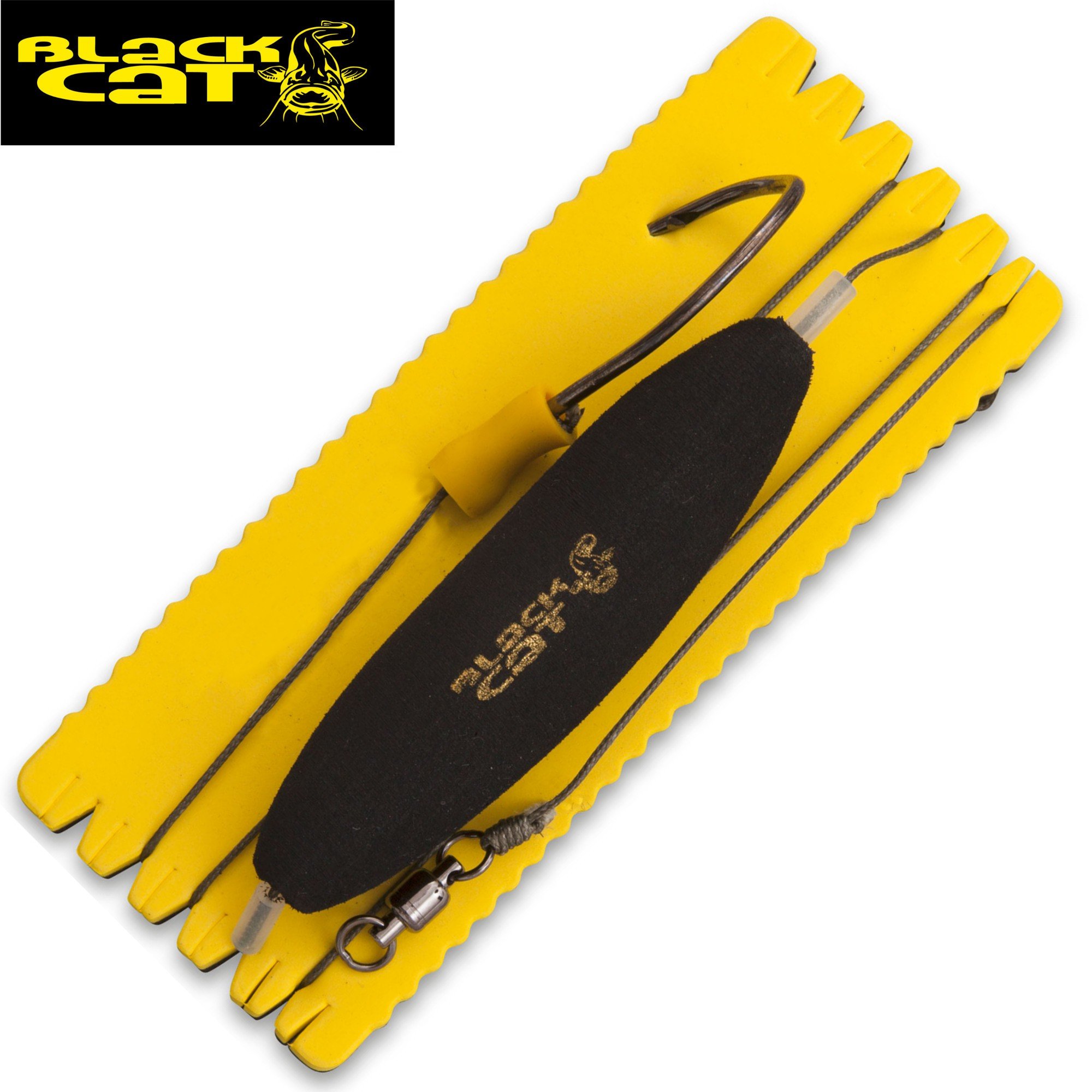 Buy Black Cat Float Rig Single Hook 1.20 m 100kg – Catfish Assemblies ...