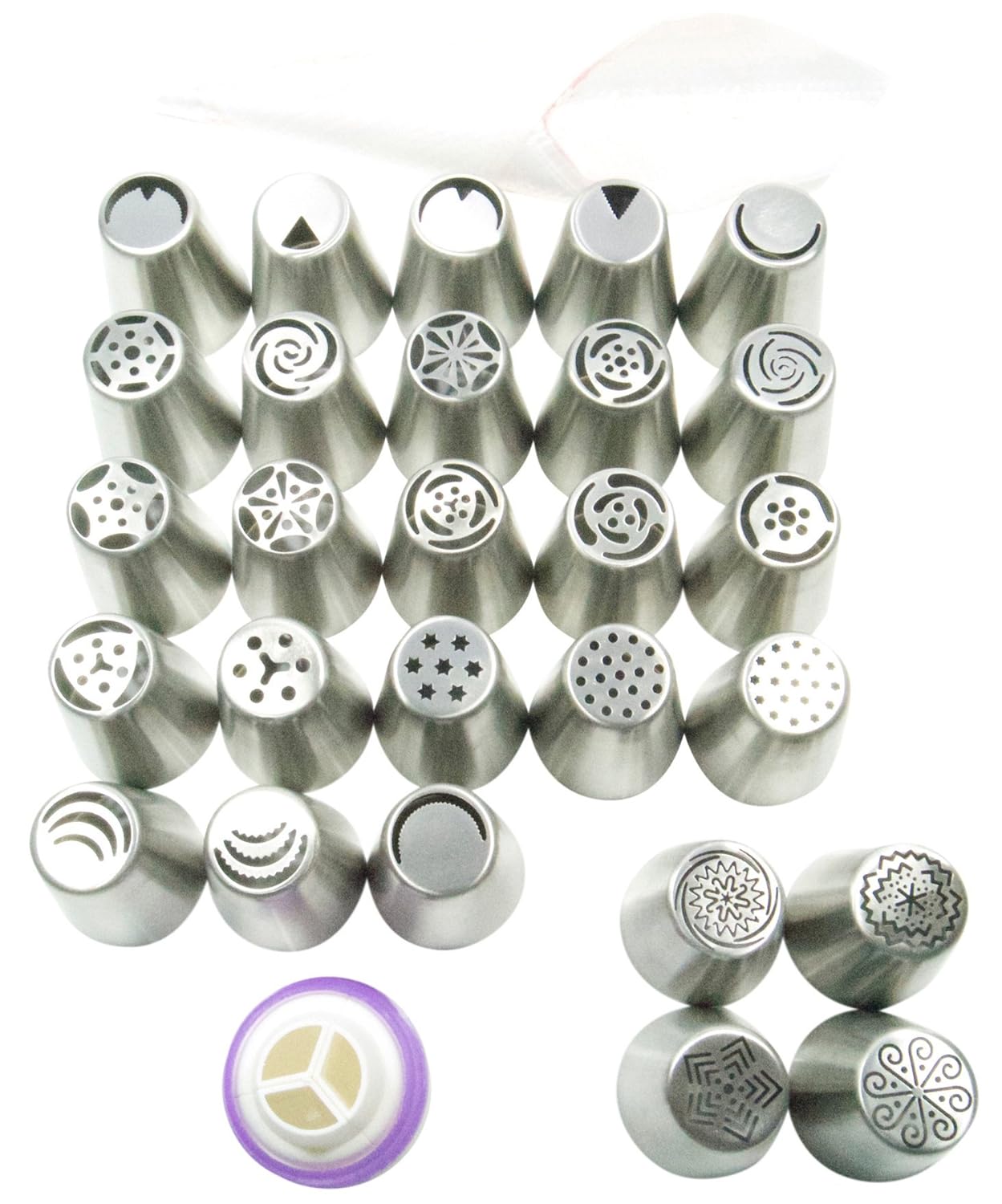 the top Decorating Tools Latest Pridebit Holiday Russian Piping Tips(4 ...