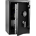 Amazon Basics Fire Resistant Security Safe with Programmable Electronic ...
