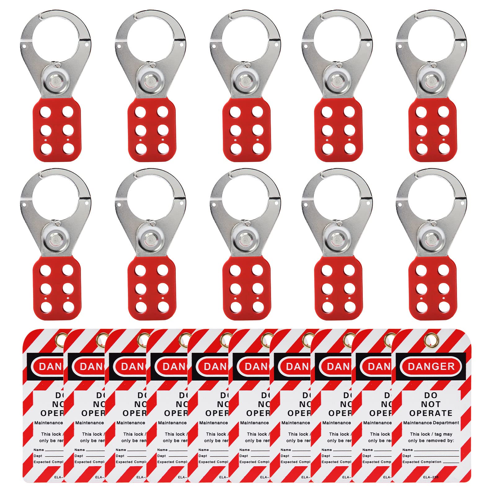 Mua Lock Out Tag Out Hasp Lockout Tagout Hasp Kit 10 Loto Hasps and 10 ...