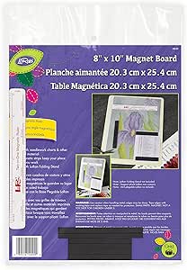 Amazon.com: LoRan MB-8R Magnet Board & Ruler, 8 x 10-Inch, Multicolor ...