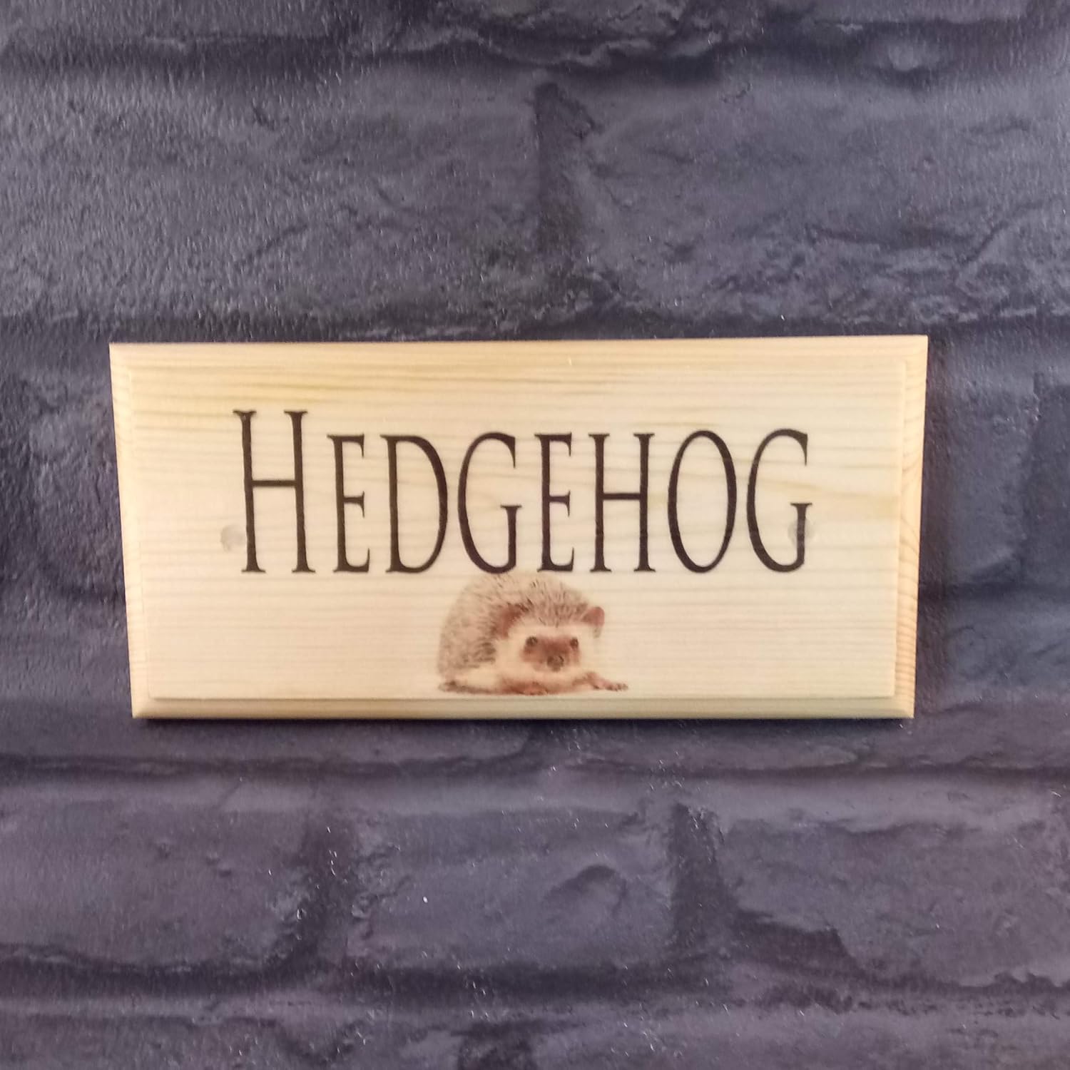 Personalised Hedgehog Sign, Hedgehog Cottage Sign, Hedgehog Gifts ...