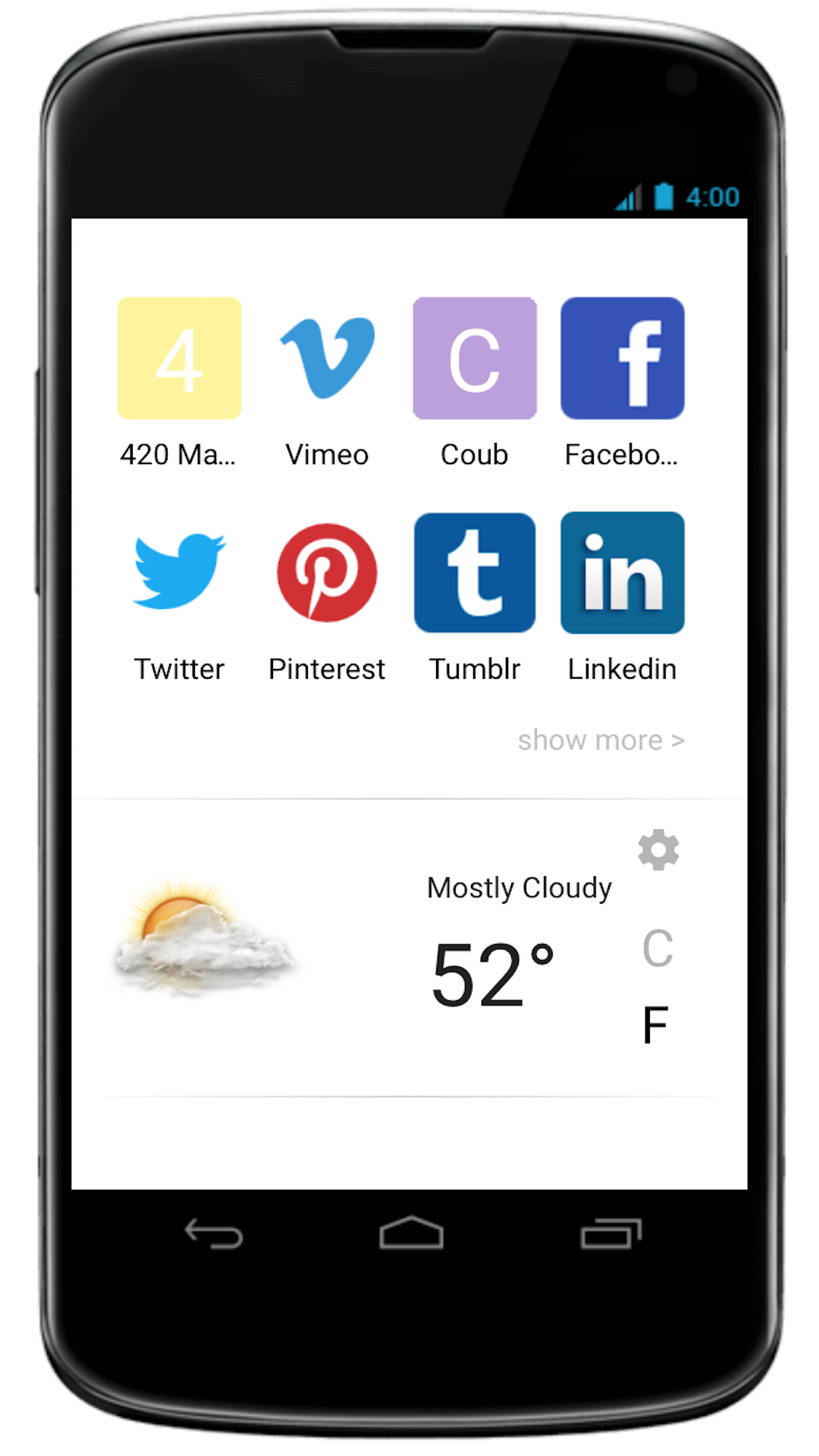 Browse Social Networks - best catalog and web browser for social media ...