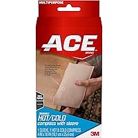 Amazon.com: ACE Reusable Hot/Cold Compress with Sleeve, Works for Hand ...