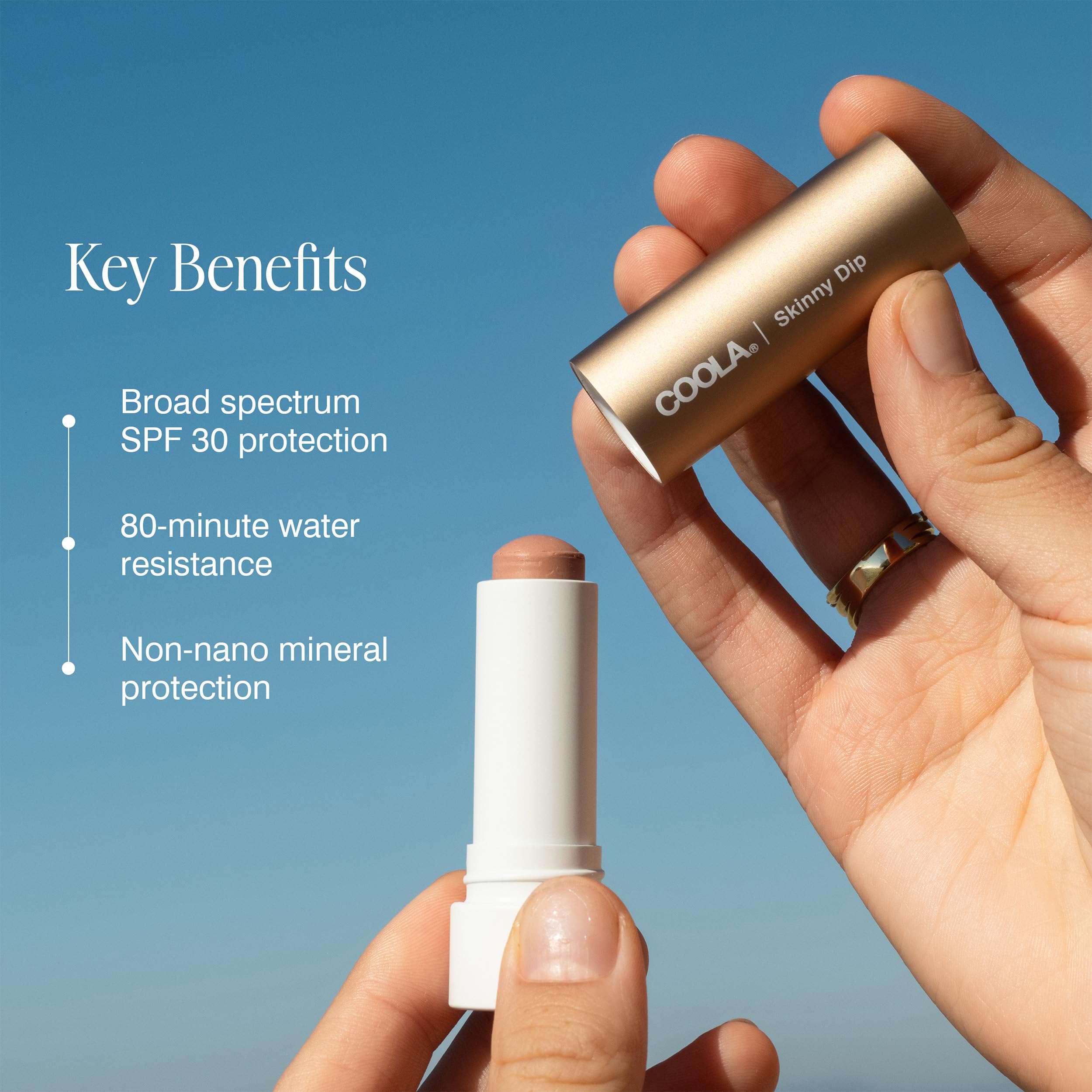 Mua Coola Organic Tinted Lip Balm & Mineral Sunscreen with SPF 30 ...