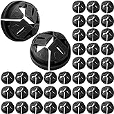 100pcs Push-in Cable Connectors, 3/8 Inch Trade Size Non-Metallic Push ...