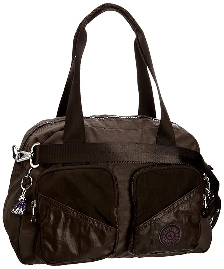 Kipling Women's Defea Shoulder Bag, Combo Brown, 33x24x19 cm (B x H x T ...