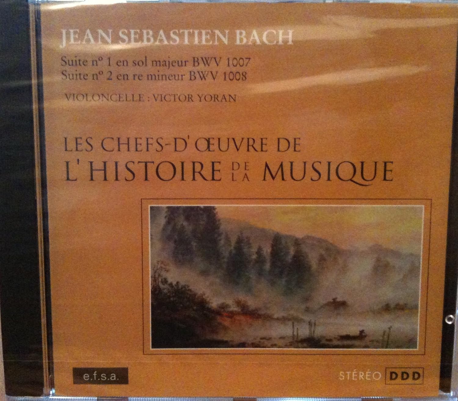 Jean Sebastien Bach, Victor Yoran - Suite N°1 En Sol Majeur Bwv1007 ...