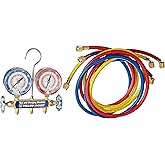 Amazon.com: Yellow Jacket 42036 2-Valve Series 41 A2L Manifold, (psi °F ...