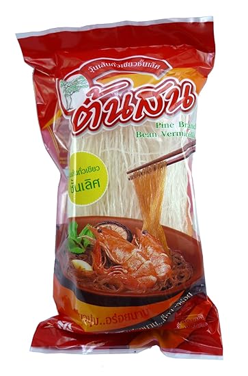 Amazon.com : Pine Brand Glass Noodle Bean Vermicelli Noodles Tonson 40 ...