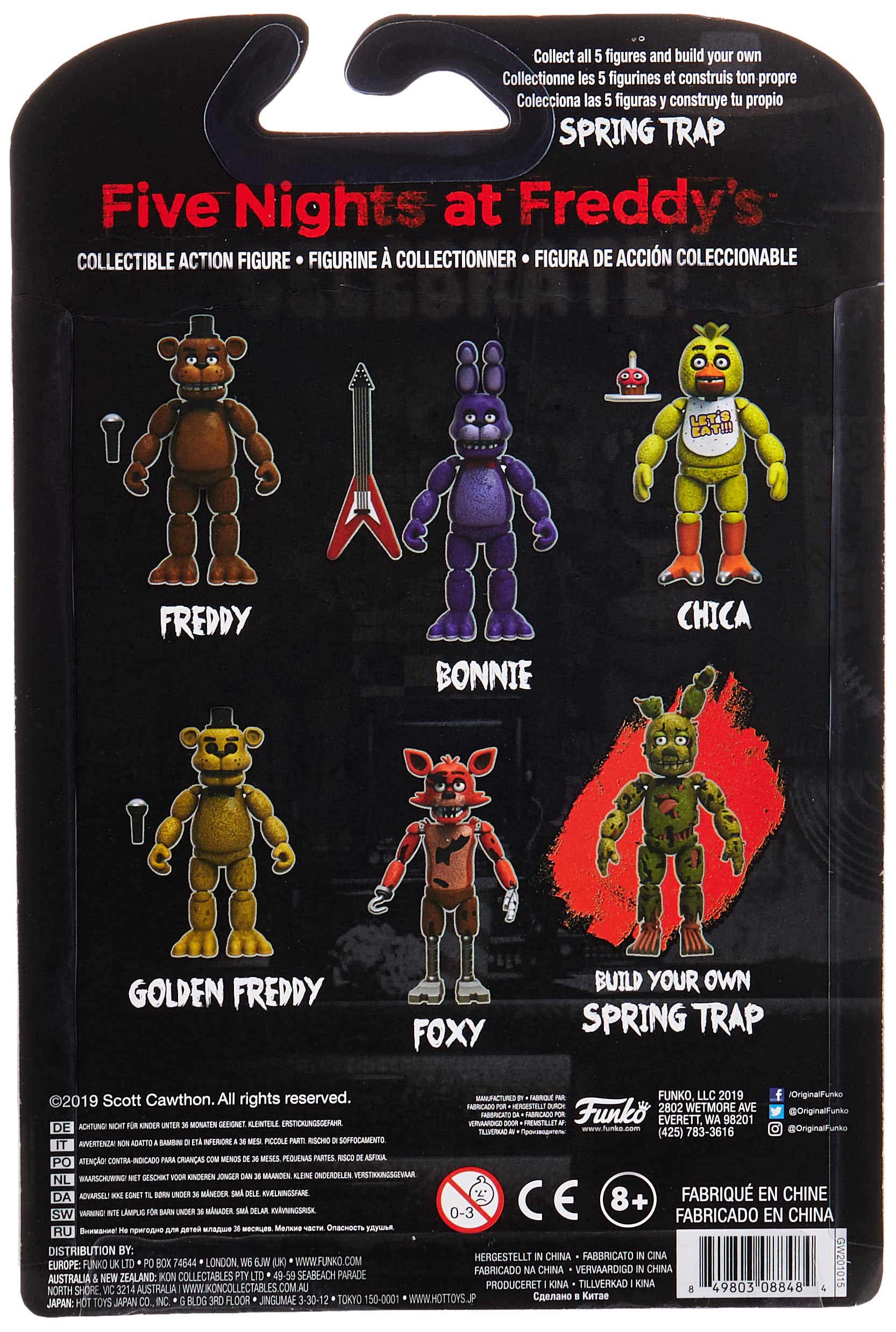 Mua Five Nights at Freddy's Articulated Foxy Action Figure, 5" trên ...
