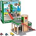 Amazon.com: BRIO World - 33204 Parking Garage | Railway Accessory with ...