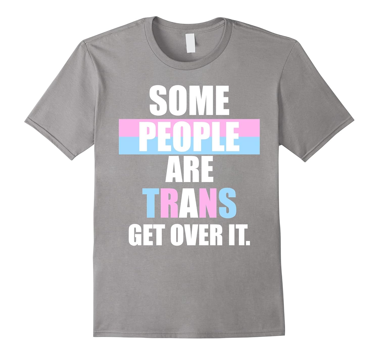 Some People Are Trans Transgender Rights Pride Flag T Shirt-TD – Teedep