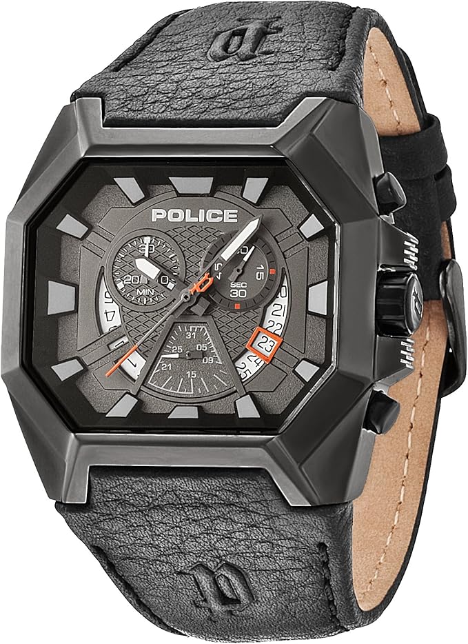 Buy Police Chronograph Black Dial Men's Watch - PL13837JSU/61 at Amazon.in