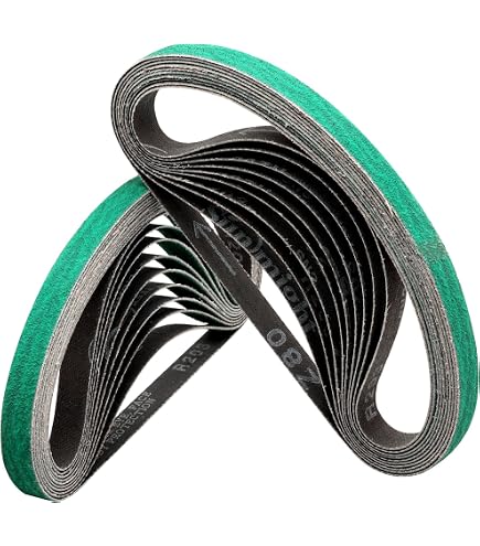 Belt Sander Paper Norton R822 Zirconia Cloth Sanding Belts, 10/Pack ...