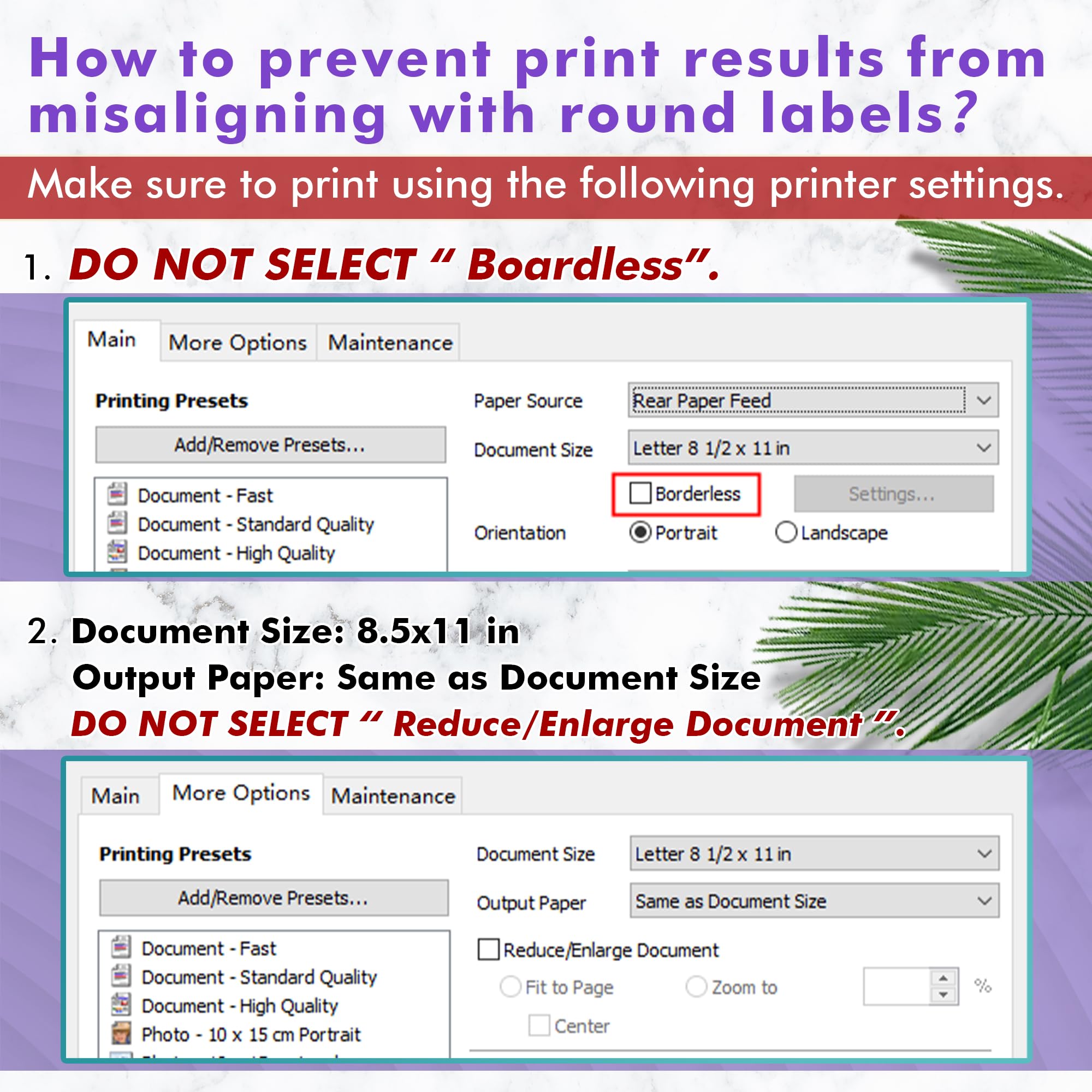 Mua Koala Round Labels 2 Inch, Glossy Waterproof Printable Circle ...