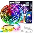 Amazon.com: DAYBETTER Led Strip Lights 100ft (2 Rolls of 50ft) Smart ...