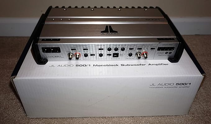 JL Audio JL500/1 Car Amplifier: Amazon.co.uk: Electronics