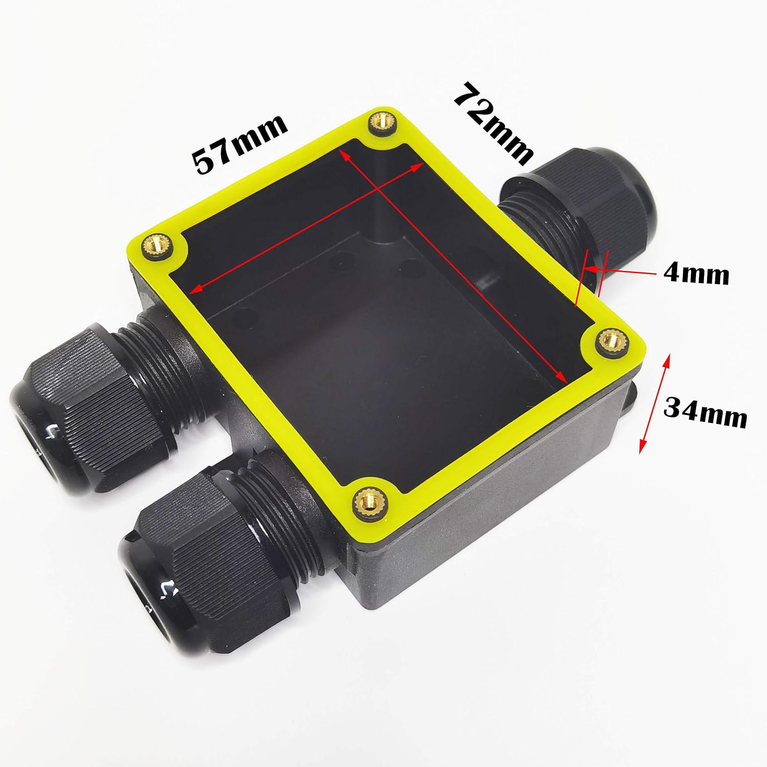 CTRICALVER IP68 Waterproof Junction Box, Type Y 3 Way Outdoor ...