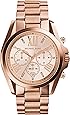 Michael Kors Orologio Analogico Donna con Cinturino in Placcato in ...