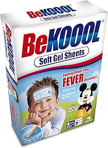 Be Koool Soft Gel Sheets For Kids, 4 Count Per Box (6 Boxes) by BeKoool ...