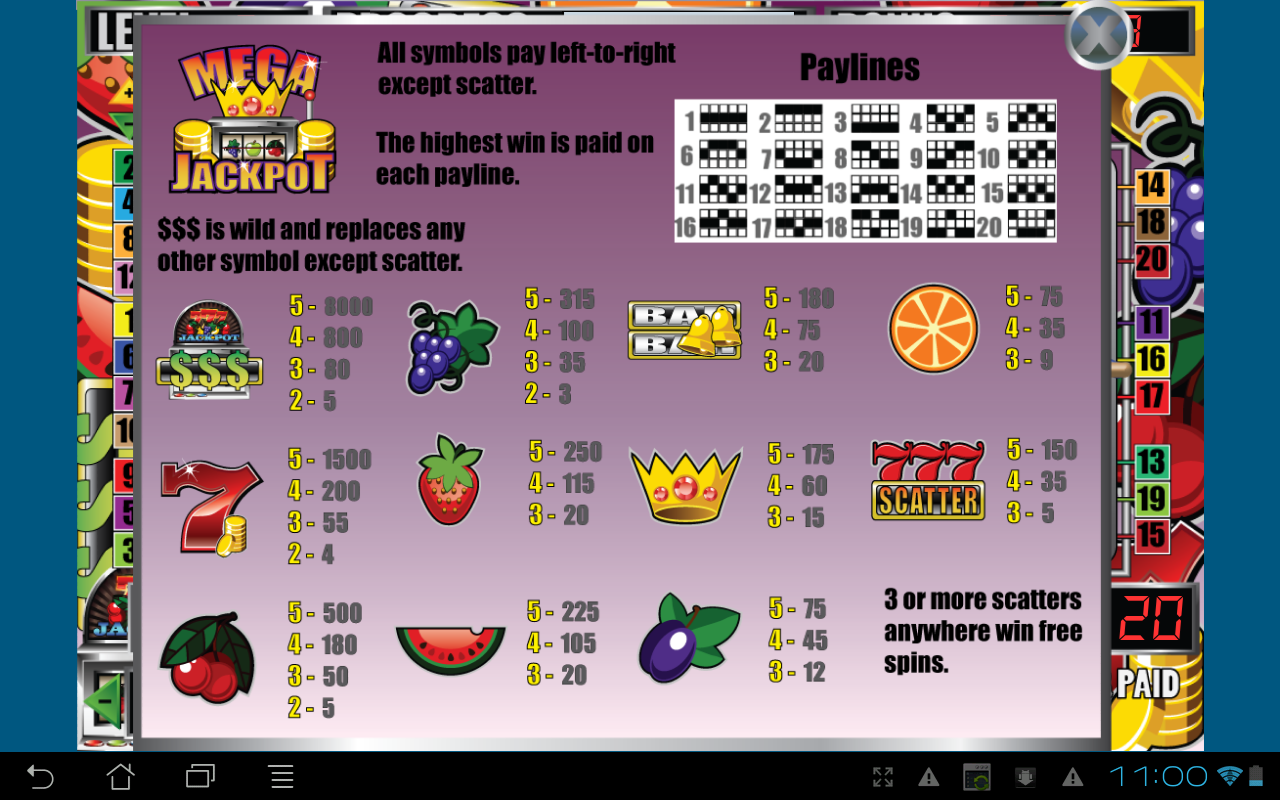 Amazon.com: Mega Jackpot Slot Machine: Appstore for Android