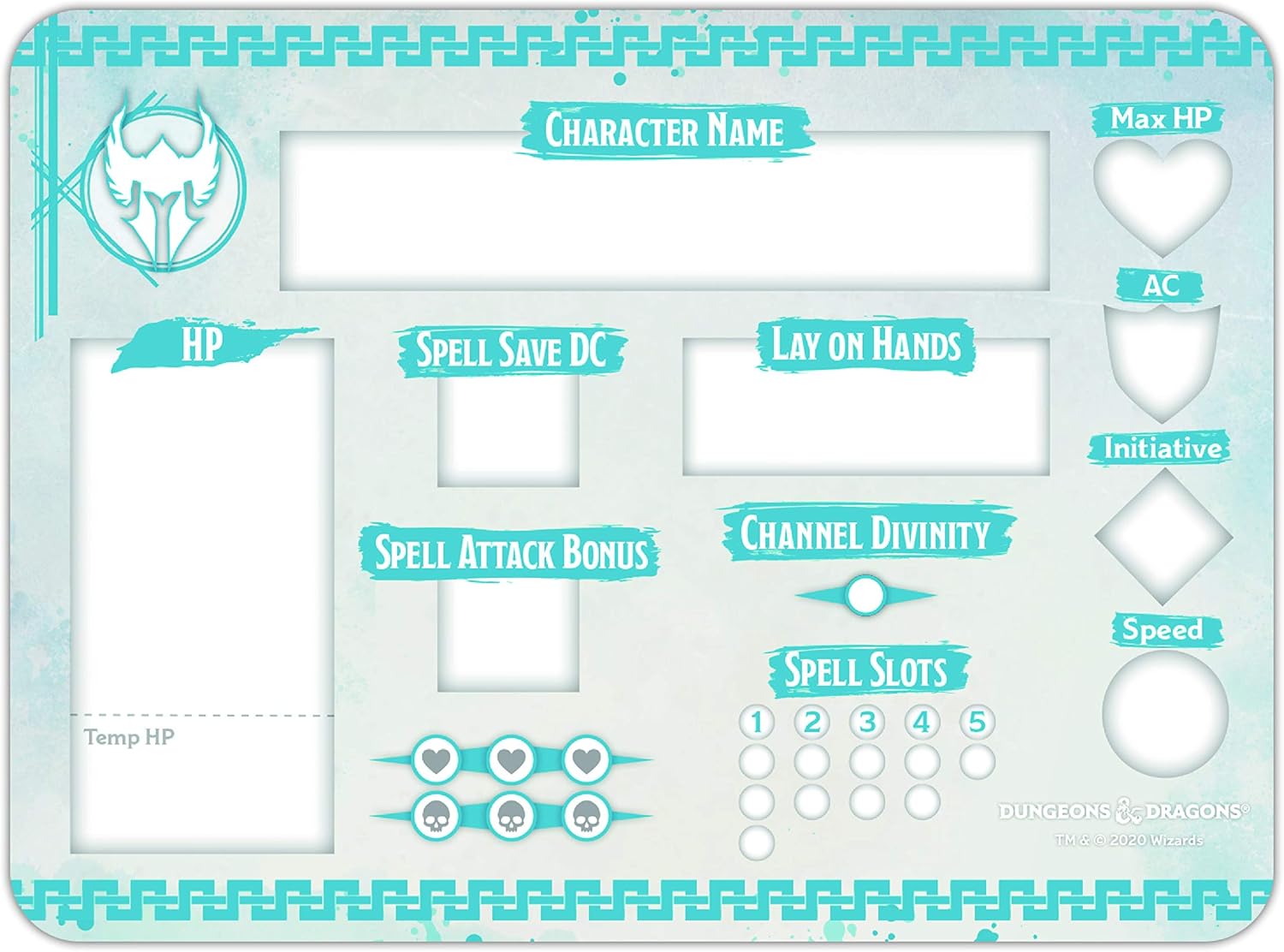 Gale Force Nine GF9-72508 Dungeons & Dragons-Paladin Token Set, Multi ...